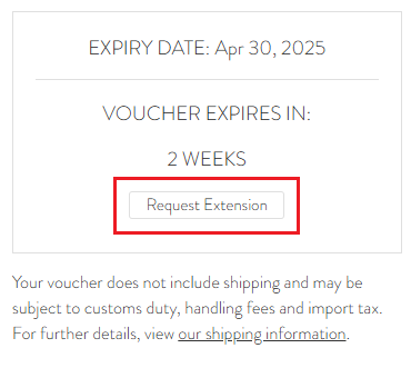 How Do I Extend My Pre-Purchase Voucher