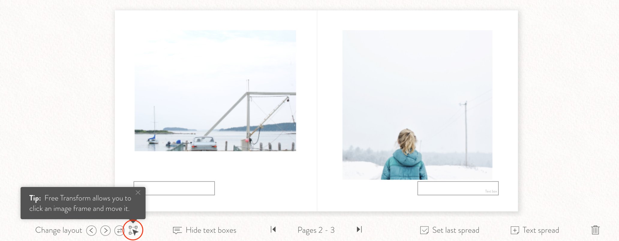 Our Free Transform Tool - Adjust Image Frames and Placement