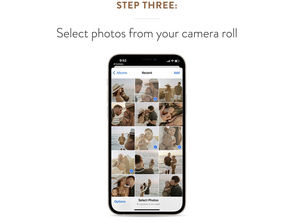 How Do I Upload Photos From A Mobile To The Desktop Design Studio?